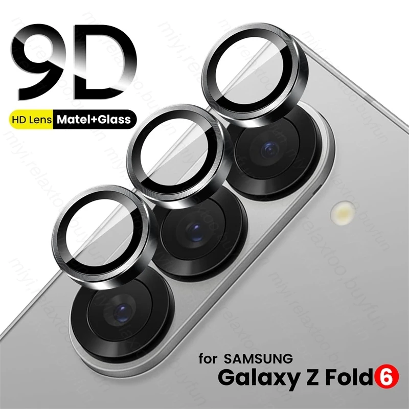 ZFold6 ZFold7 9H Glass Camera Protector Film For Samsung Galaxy Z Fold6 ...