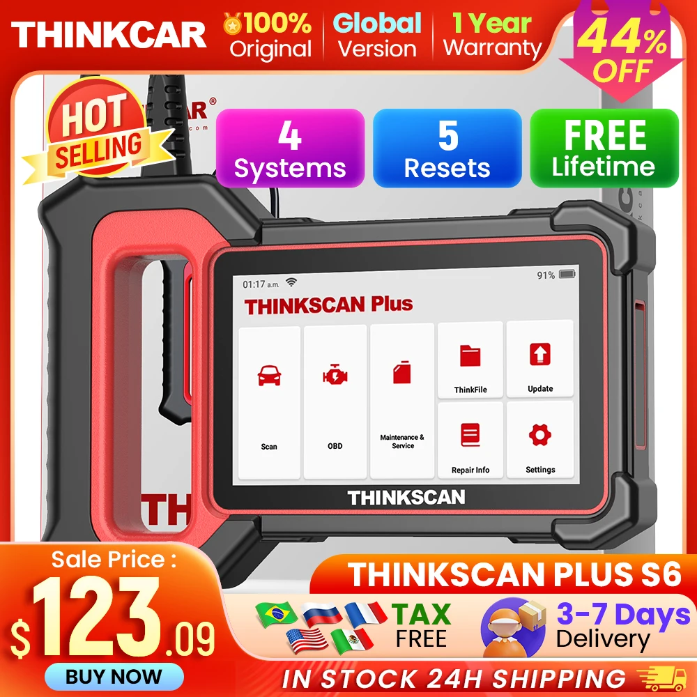THINKCAR-ThinkScan-Plus-S4-S5-S6-OBD2-Scanner-Professional-Car ...