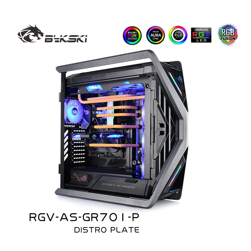 Bykski Acrylic Distro Plate /Board Cooler Solution for ASUS ROG ...