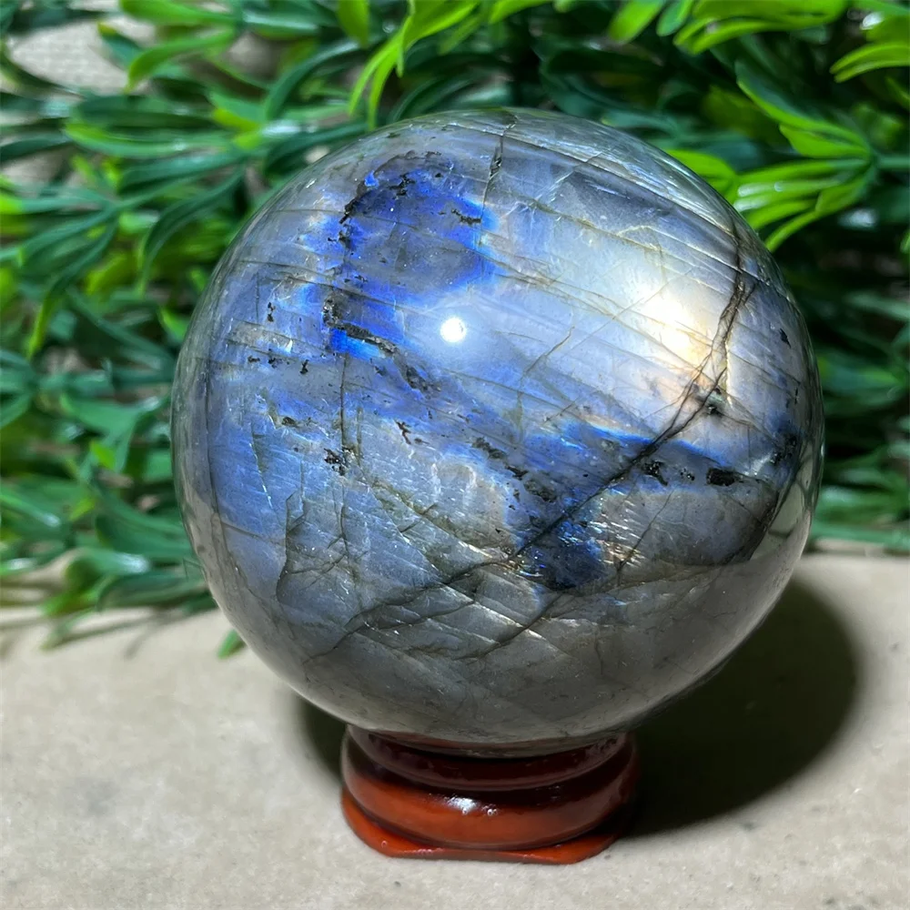 Bola-de-esfera-de-cristal-de-labradorita-Natural-cuarzo-brillante ...