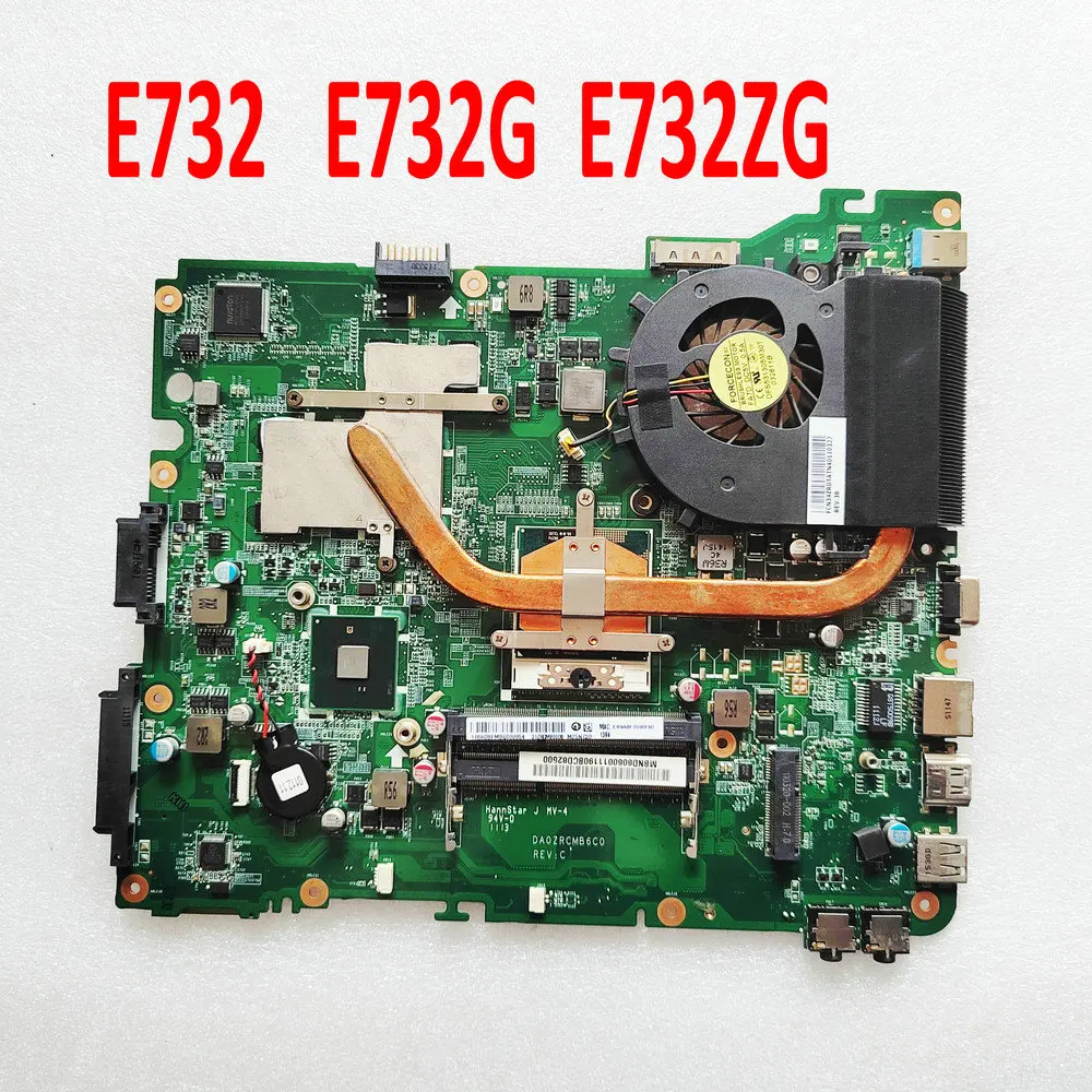 Placa base para portátil ACER Asipre E732 E732ZG + disipador de calor ...