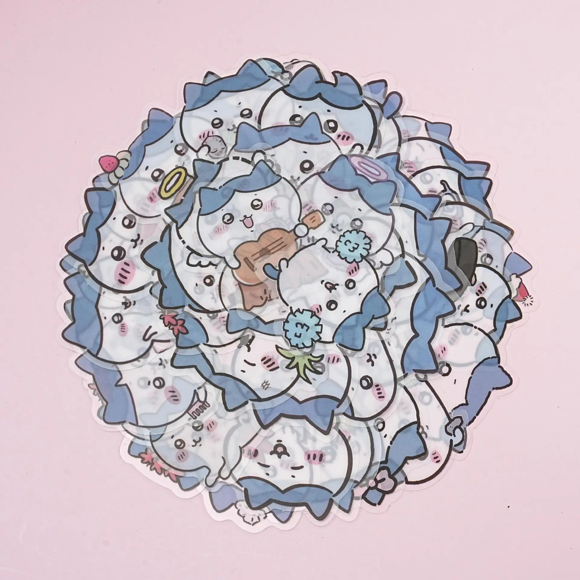 Chiikawa Transparent Stickers for Decoration on Luggage or Handbook ...