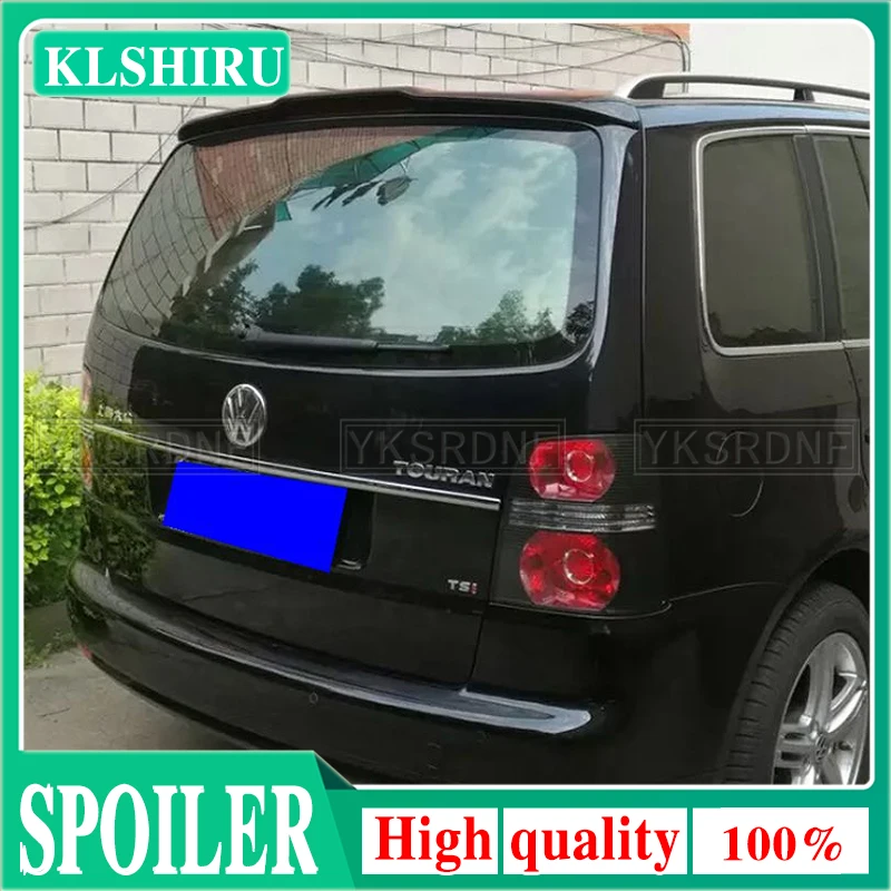 For-VW-Touran-Spoiler-High-Quality-ABS-Material-Car-Rear-Wing-Primer ...
