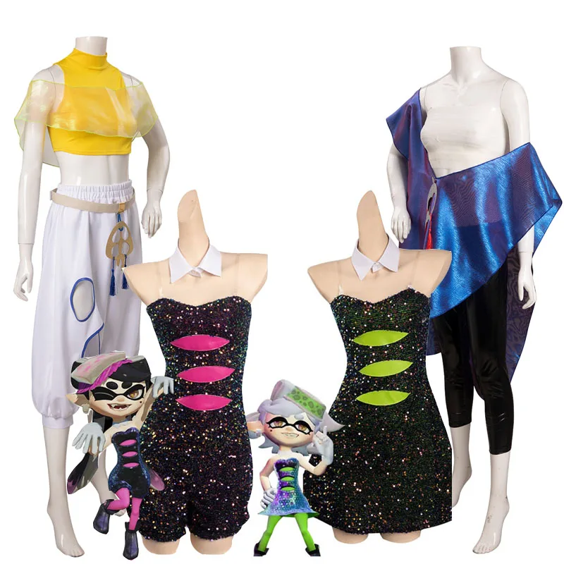 Splatooning-Callie-Marie-Frye-Shiver-Dress-Jumpsuit-Cosplay ...