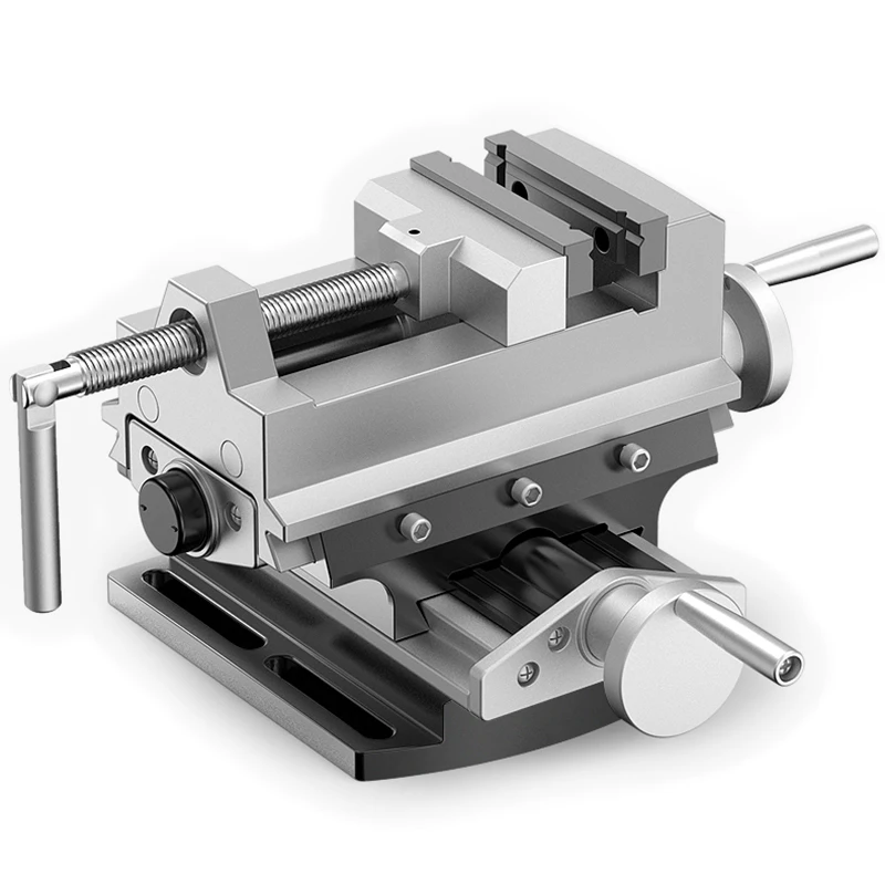 Double-fine-adjustment-vise-precision-universal-industrial-grade-heavy ...