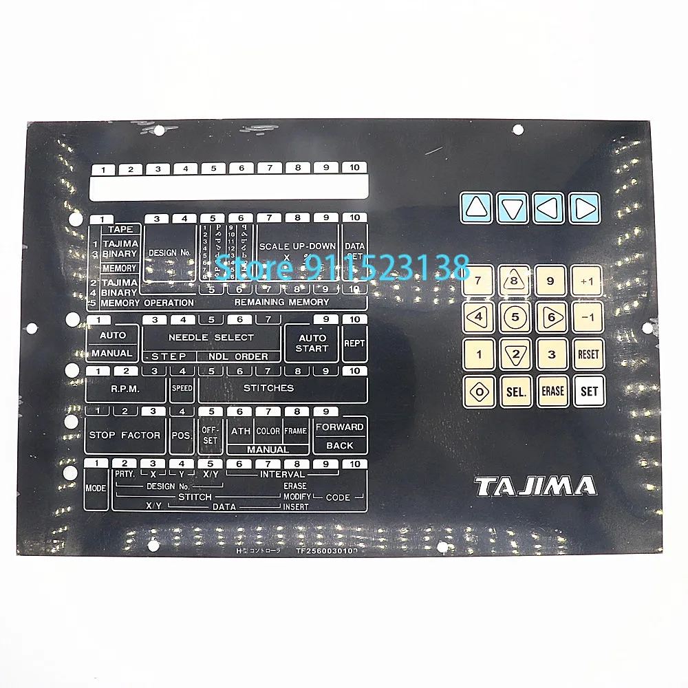 Piezas-de-repuesto-para-m-quina-de-bordar-Tajima-pel-cula-de-Panel-TMEF ...