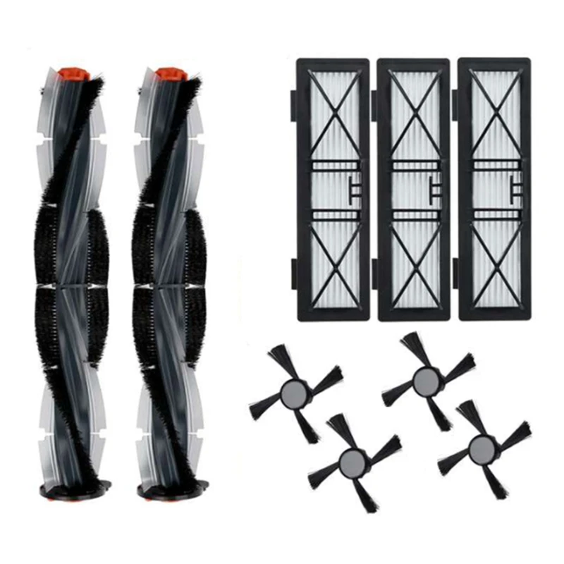 Replacement-Robot-Vacuum-Cleaner-Parts-Main-Brush-Piping-Brush-Filter ...