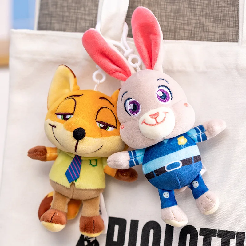 Disney-Zootopia-Authentic-Nick-Wilde-Judy-Hopps-Sloth-Plush-Pendant-Toy ...