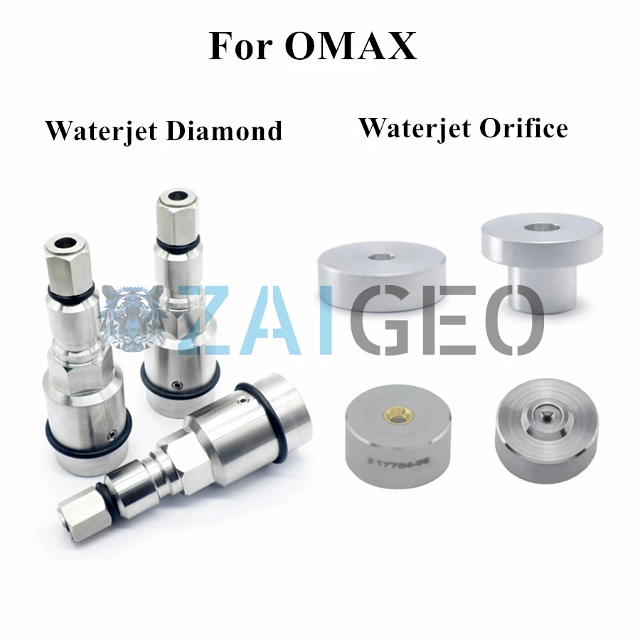 OMAX-Waterjet-Diamond-Cutting-Head-And-Orifice-Waterjet-Cutters-Machine ...