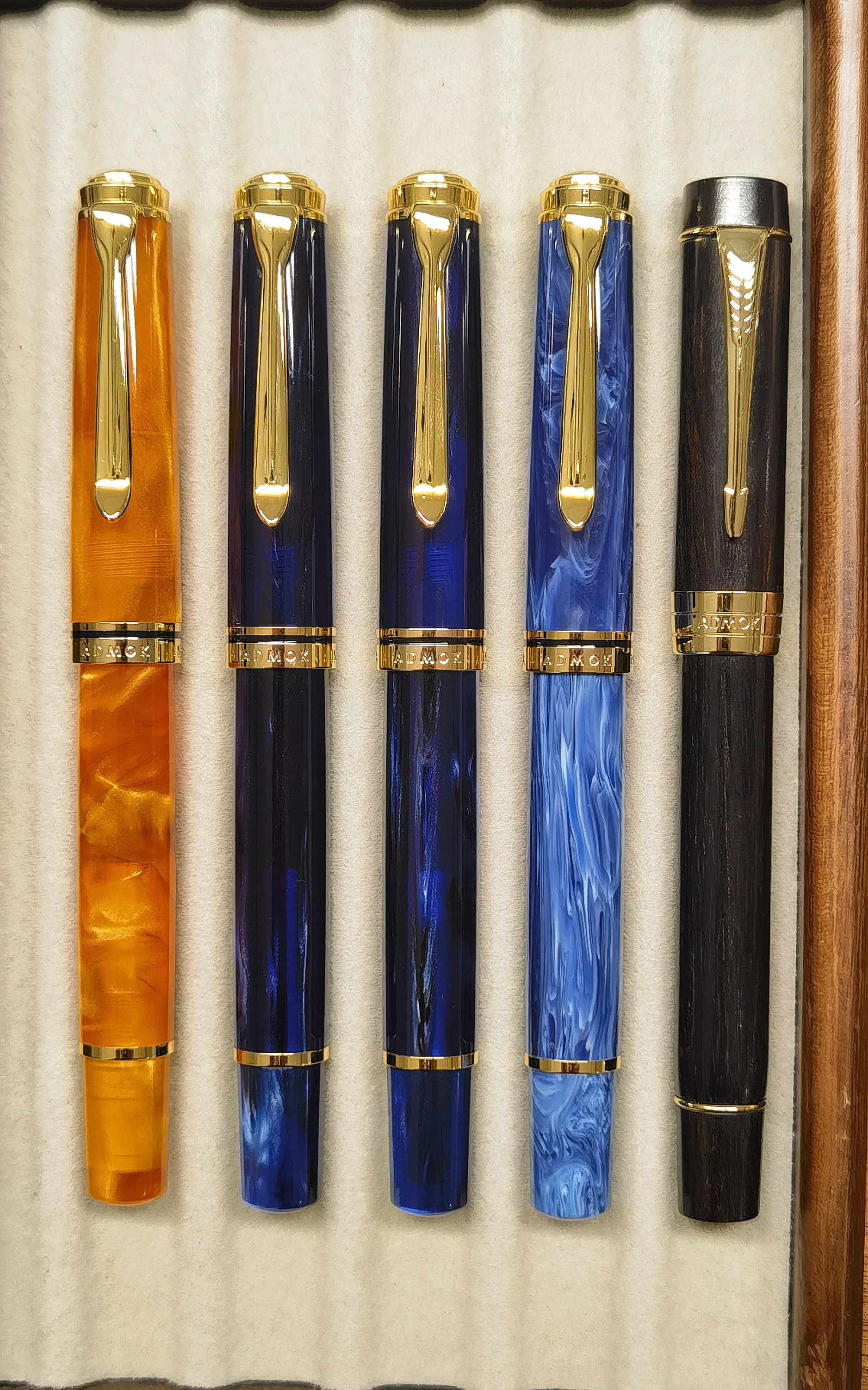 Smooth-ADMOK-M800-Acrylic-Piston-Fountain-Pen-German-BOCK-Schmidt-Soft ...