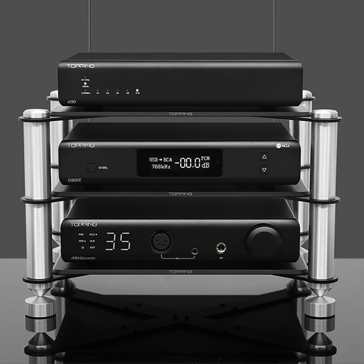 Topping SR2 Rack: The Ultimate Solution for Organizing Your High-End ...