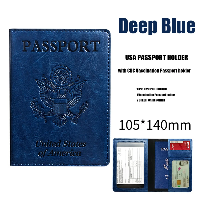 American Passport Back Cover