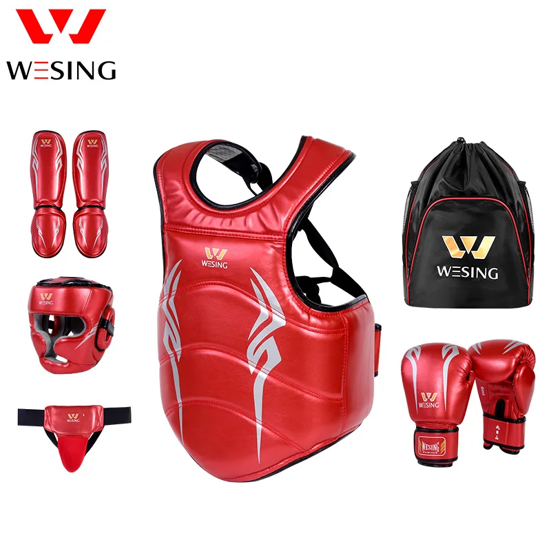 WESING-Kids-Sanda-Gear-Set-6pcs-for-Competition-Sanshou-Kids-Equipments ...