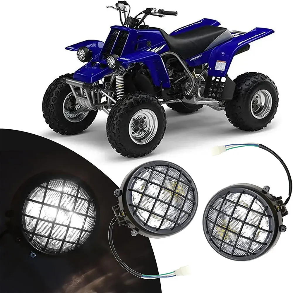 Front Head Light Lamp Headlight Bulbs Lights For 70cc-150cc 4 Wheeler ...