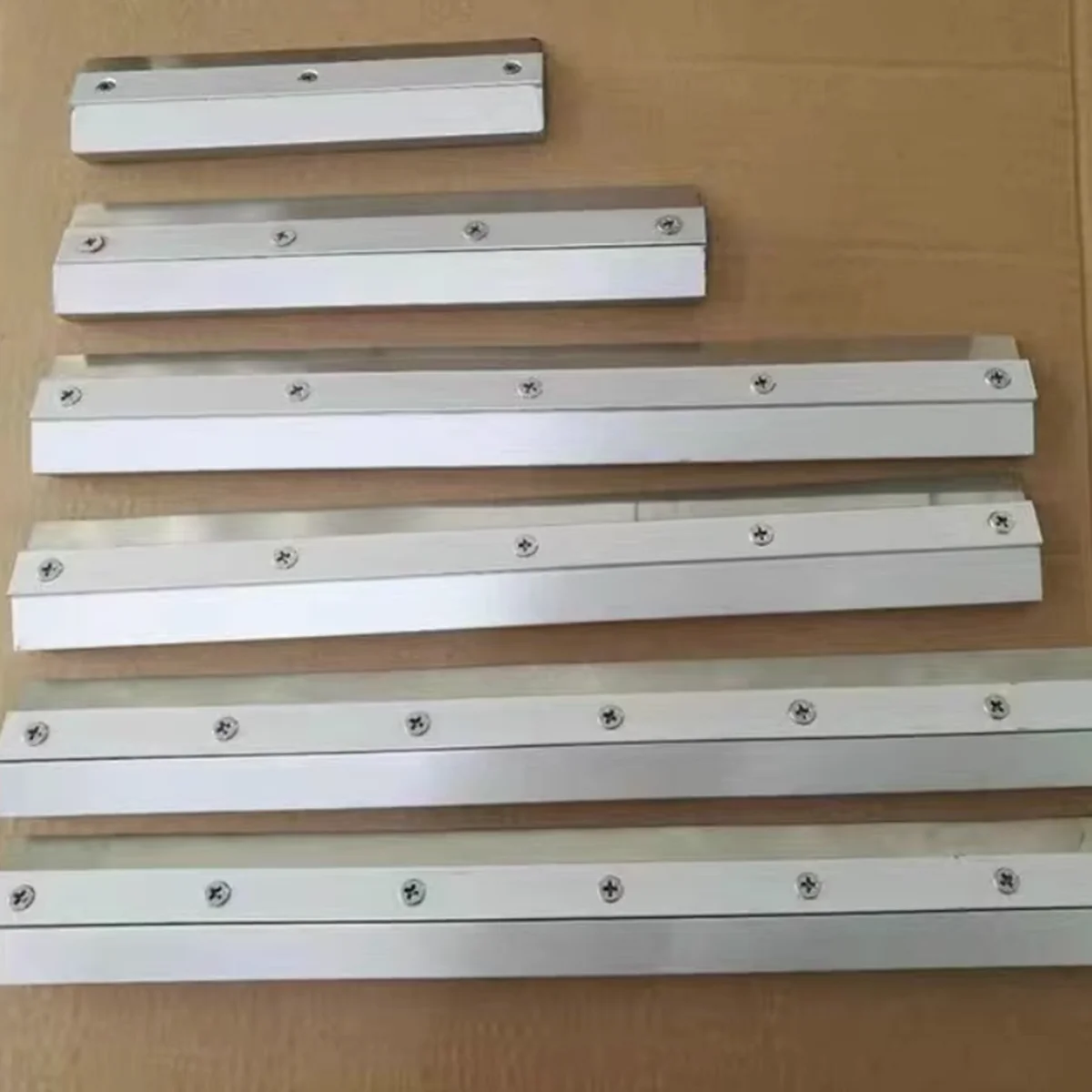 10-50cm Screen Printing Inks Scraper Stainless Steel SMT Squeegee Board ...