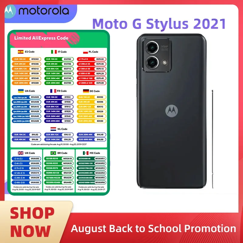 Motorola-Moto-G-Stylus-2021-5g-XT2131-SmartPhone-Snapdragon-480-6-8inch ...