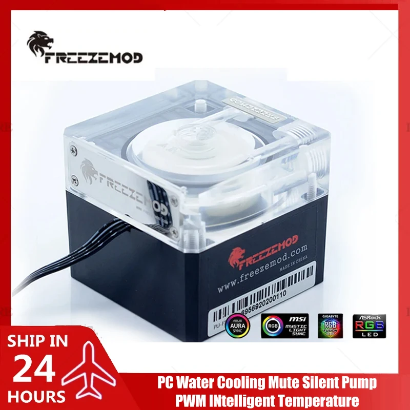 PC-Water-Cooling-Pump-Mute-Silent-PWM-Intelligent-Temperature ...