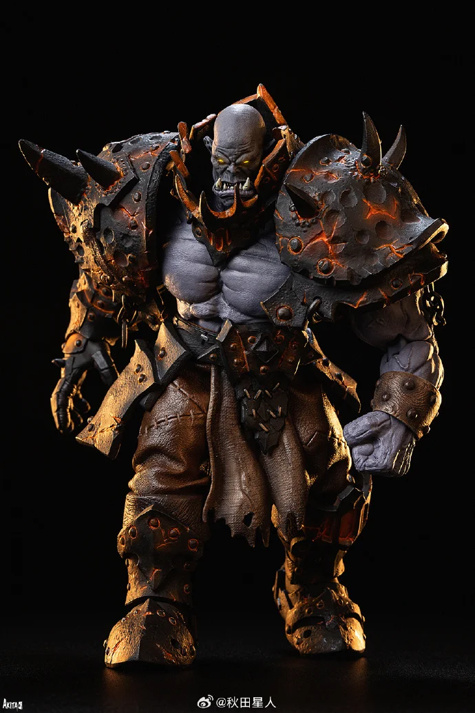 In stock Mithril Action Guardian of The Horde 05 Magma Forgemaster Bla ...