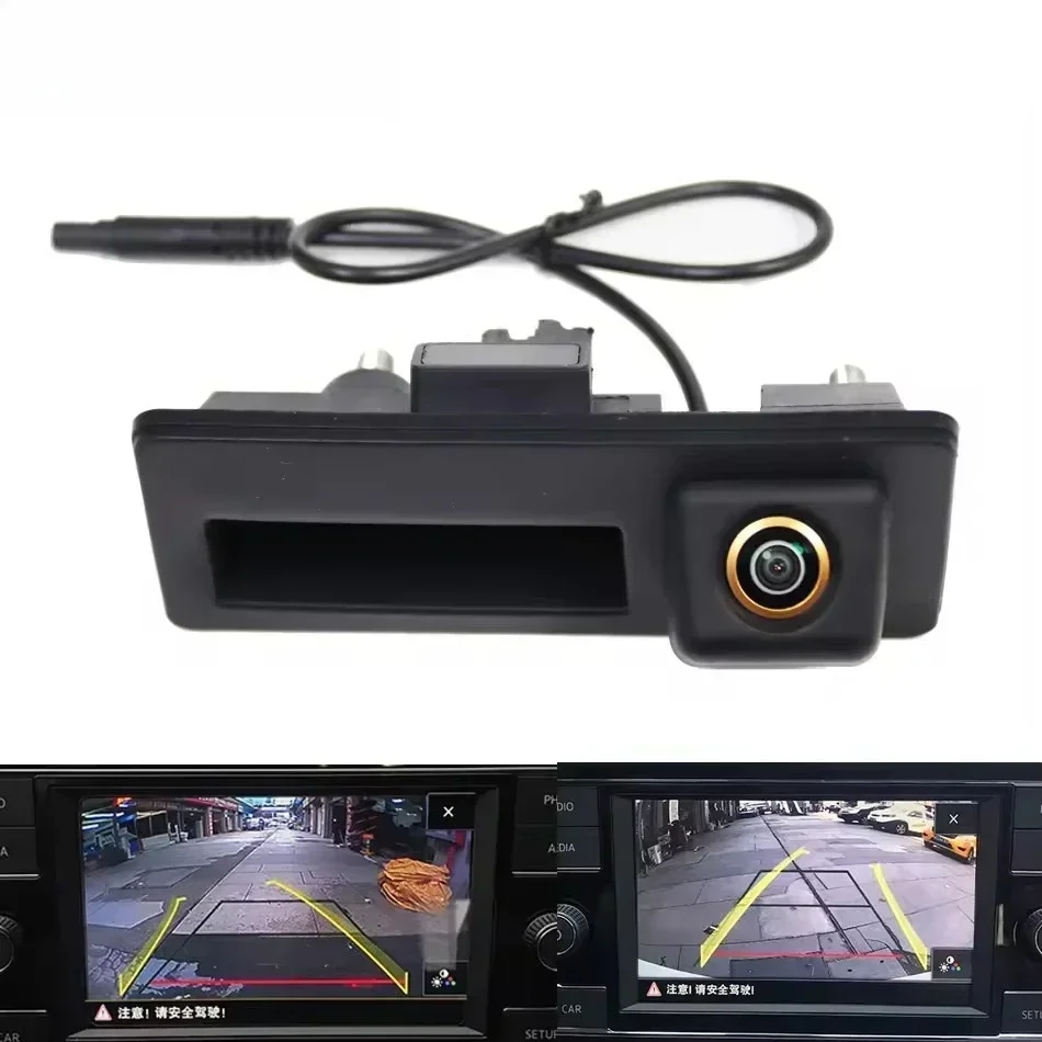 170 Degree 1080P AHD Vehicle Rear View Camera for V W Passat Golf Polo ...