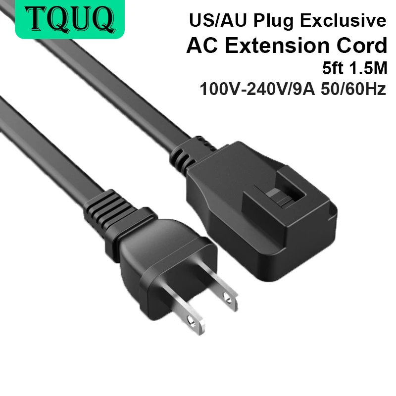 Ac Extension Plug Power Cable Fast Charger | Ac Adapter Extension Cable ...