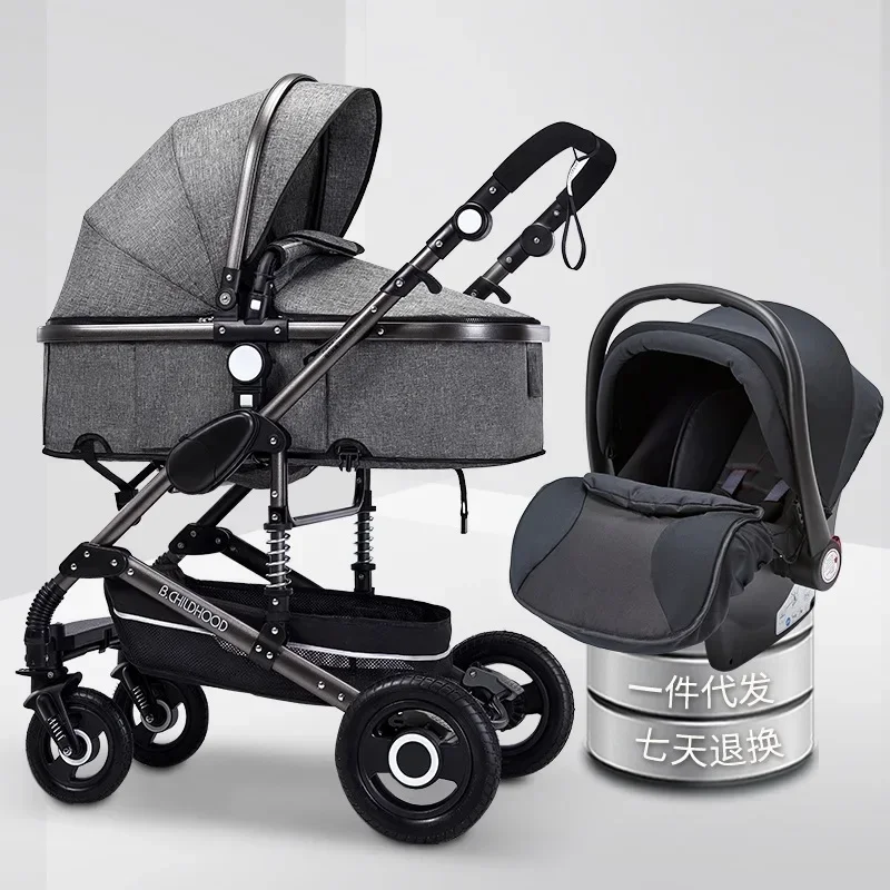 Baby-Stroller-2-in-1-Multifunctional-High-Landscape-Both-Directions ...