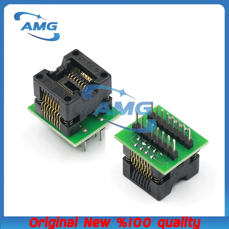 SOIC8 SOP8 to DIP8 EZ Socket Converter Module Programmer Output Power ...