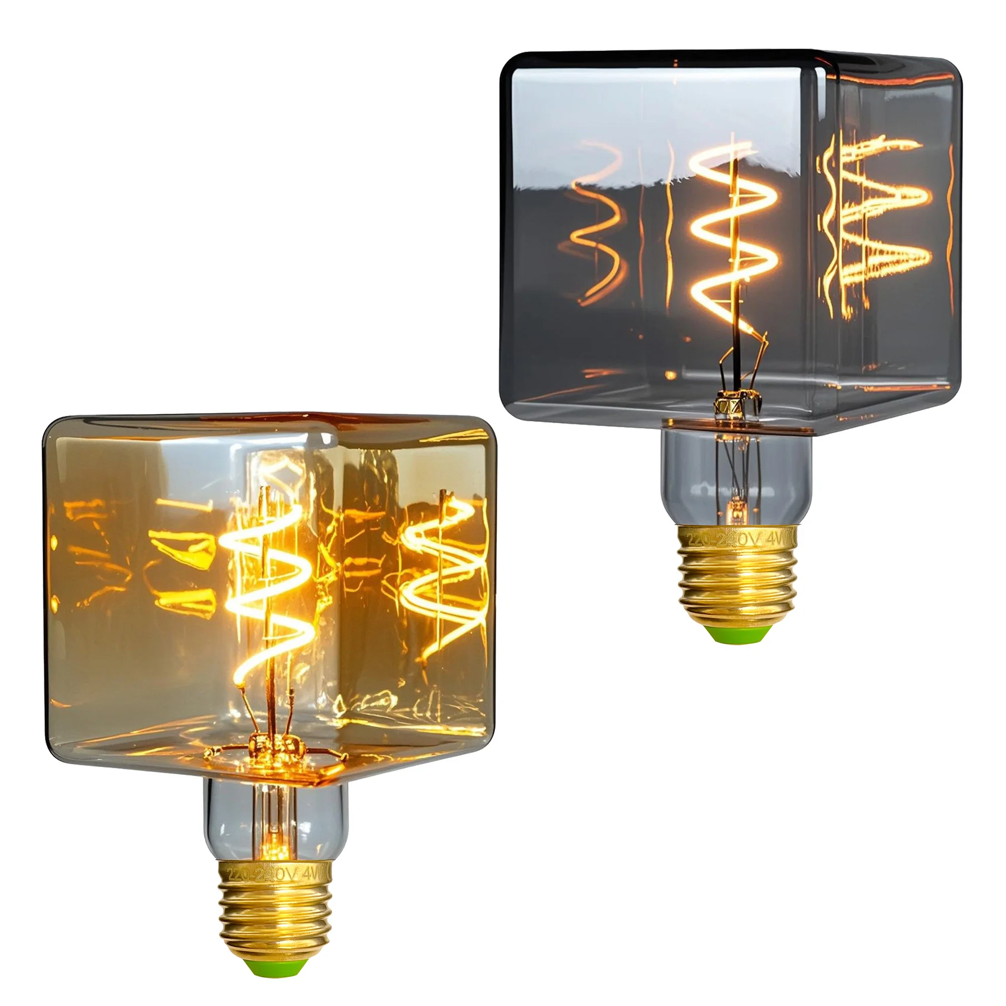 TIANFAN Vintage Led Bulb G95/G30 Edison Bulb 4W Dimmable 220V 110V E26 ...