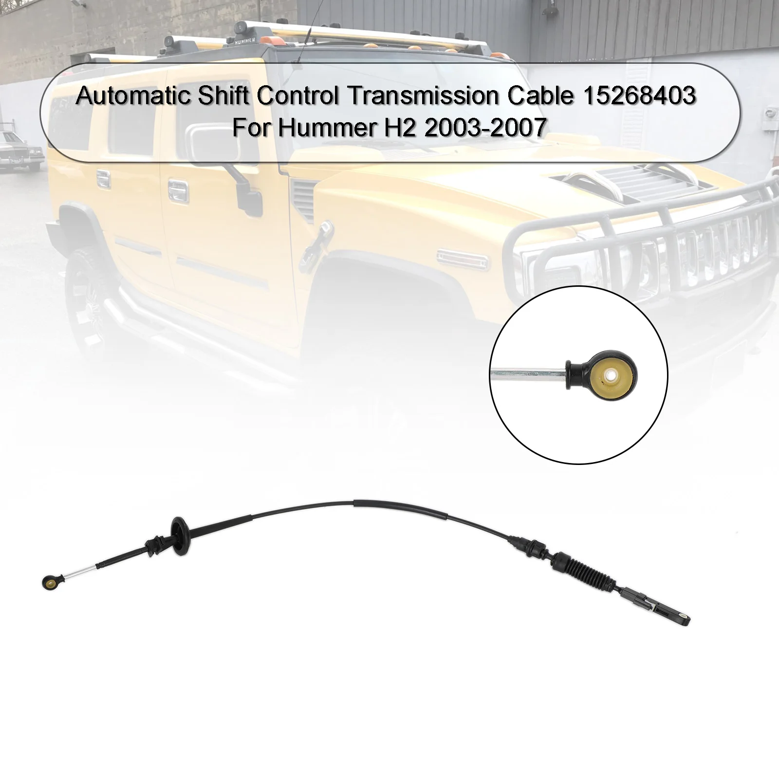 Artudatech Automatic Shift Control Transmission Cable 15268403 For ...