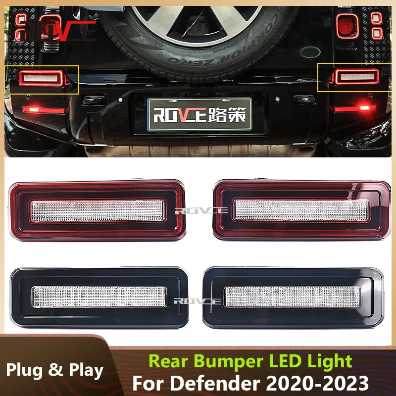 ROVCE-2PCS-Car-Rear-Bumper-Reverse-Lights-Backup-Light-Bulb-For-Land ...