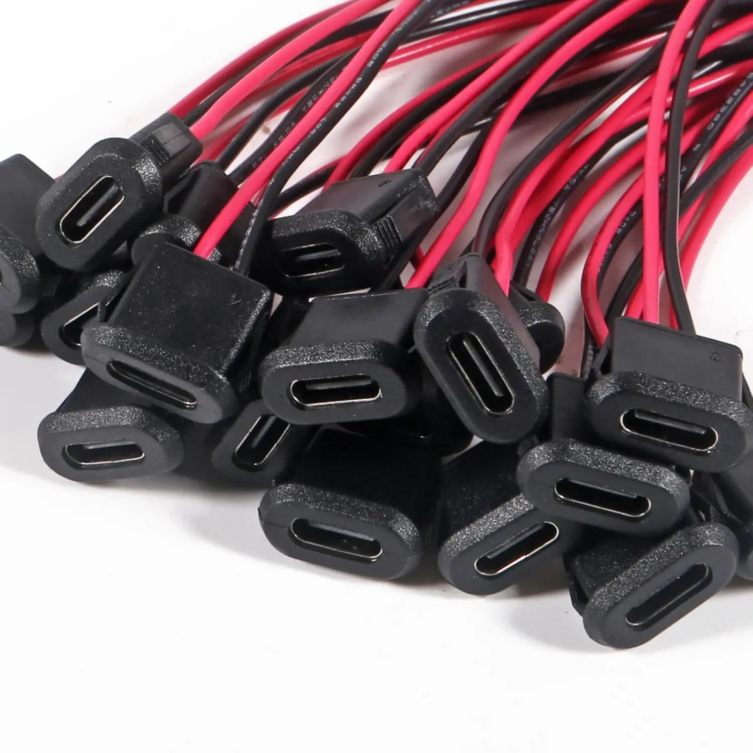 10pcs Type-C Female Chassis 2 Pin Type-C Female Socket Connector ...