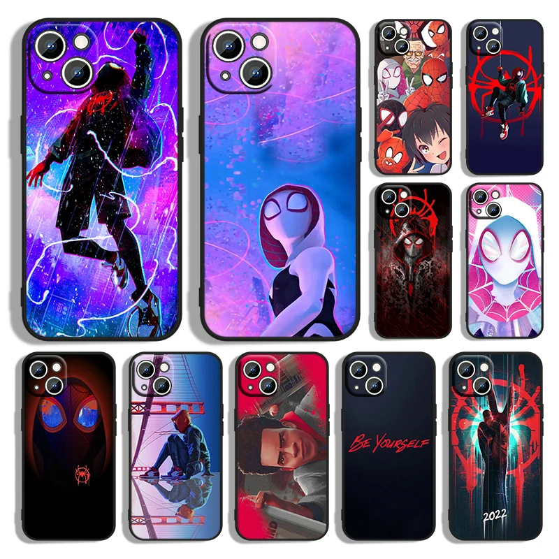 Spider-Man Into the Spider-Verse Phone Case For Apple iPhone 14 13 12 ...
