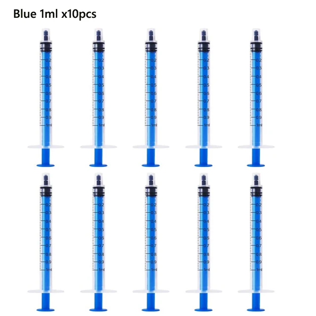 1ml-100ml Plastic Luer Lock Syringes Hydroponic Measure Perfume Rinse ...