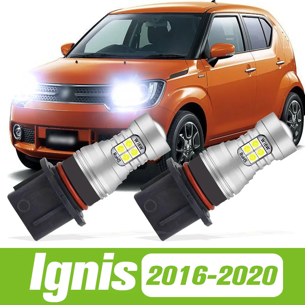 2pcs For Suzuki Ignis 3 2016 2020 LED Daytime Running Light DRL 2017 ...