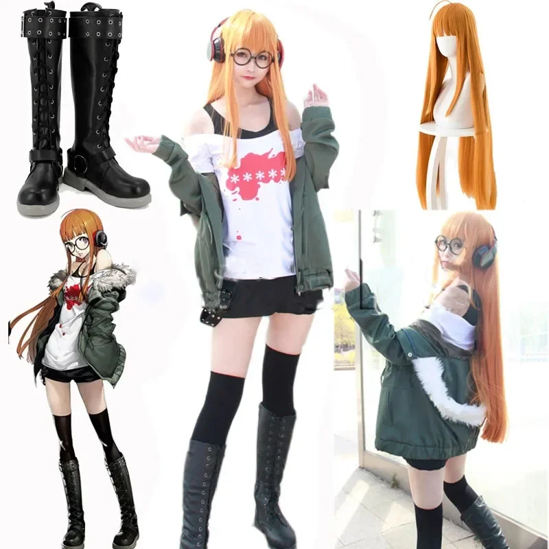 Anime-Persona-5-Sakura-Futaba-Cosplay-Costume-Futaba-Sakura-Uniforms ...