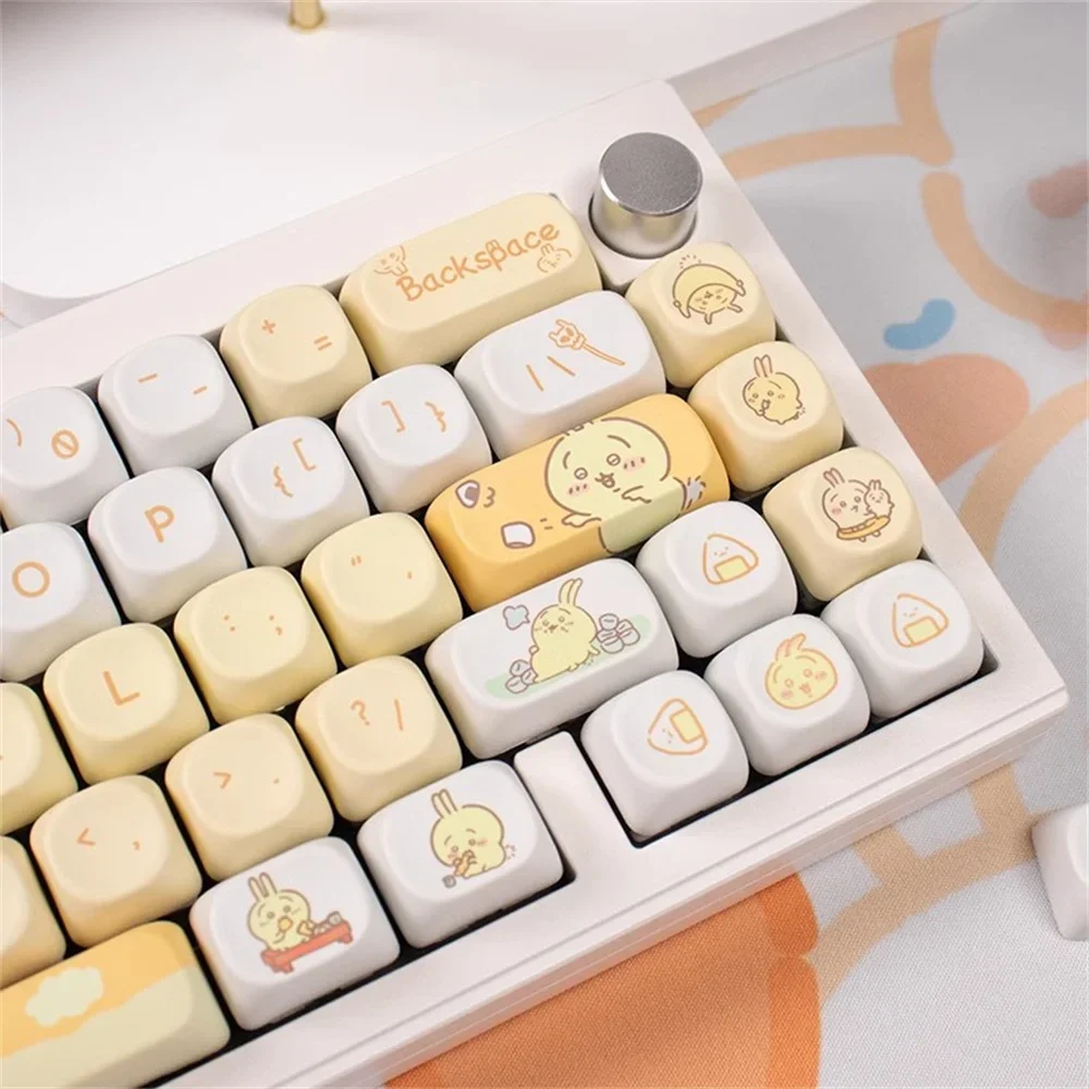 Cute Chiikawa Usagi Keycap Keyboard Decoration - Chiikawa Plush