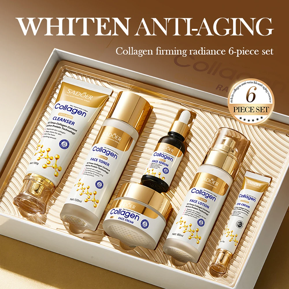Collagen Face Cream Skin Repair Damaged Moisturizing Face Toner Lotion ...