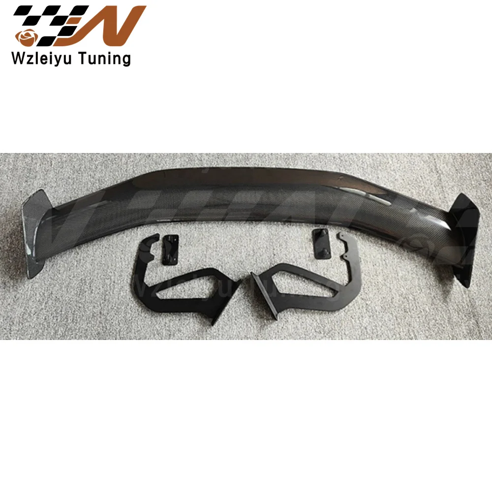 GT-4RS Style Carbon Fiber Rear Trunk Spoiler Wing Fit For Porsche 981 ...