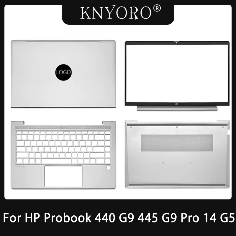 New For HP Probook 440 G9 445 G9 Zhan66 Pro 14 G5 LCD Back Cover Front ...