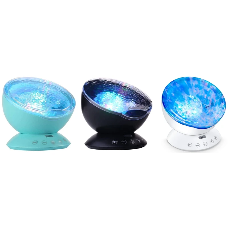 Big Deal Night Light Projector,Ocean Wave Sound Machine With Soothing ...