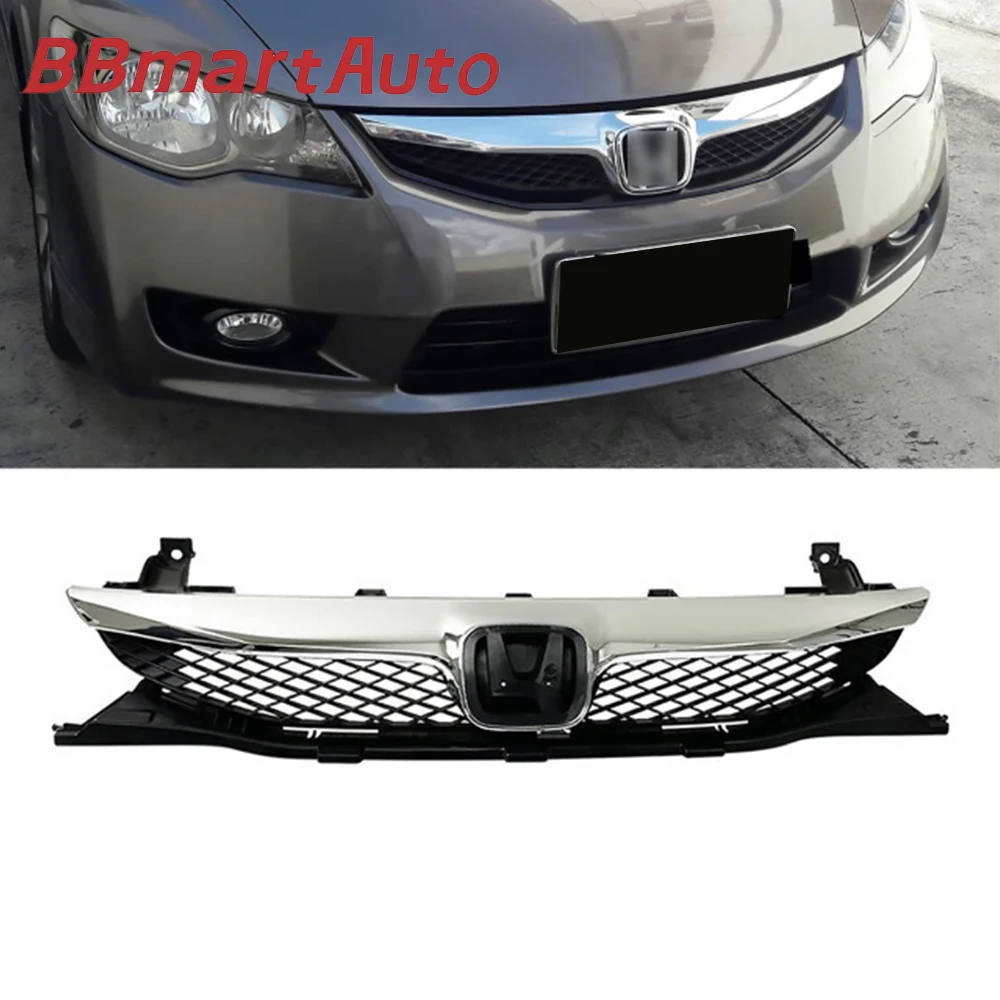 71121-SNA-A50-BBmartAuto-Parts-1pcs-Front-Bumper-Radiator-Grille-Chrome ...