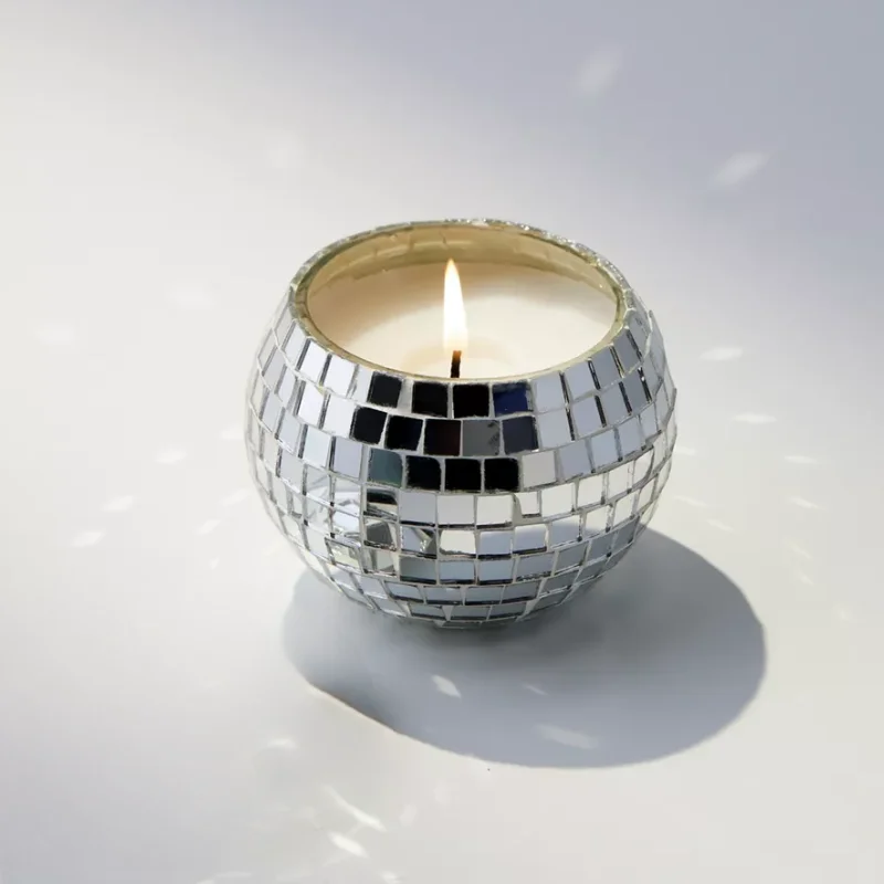 Disco-Ball-Tea-Light-Candle-Holder-Flower-Pots-Matchstick-Holder-Table ...