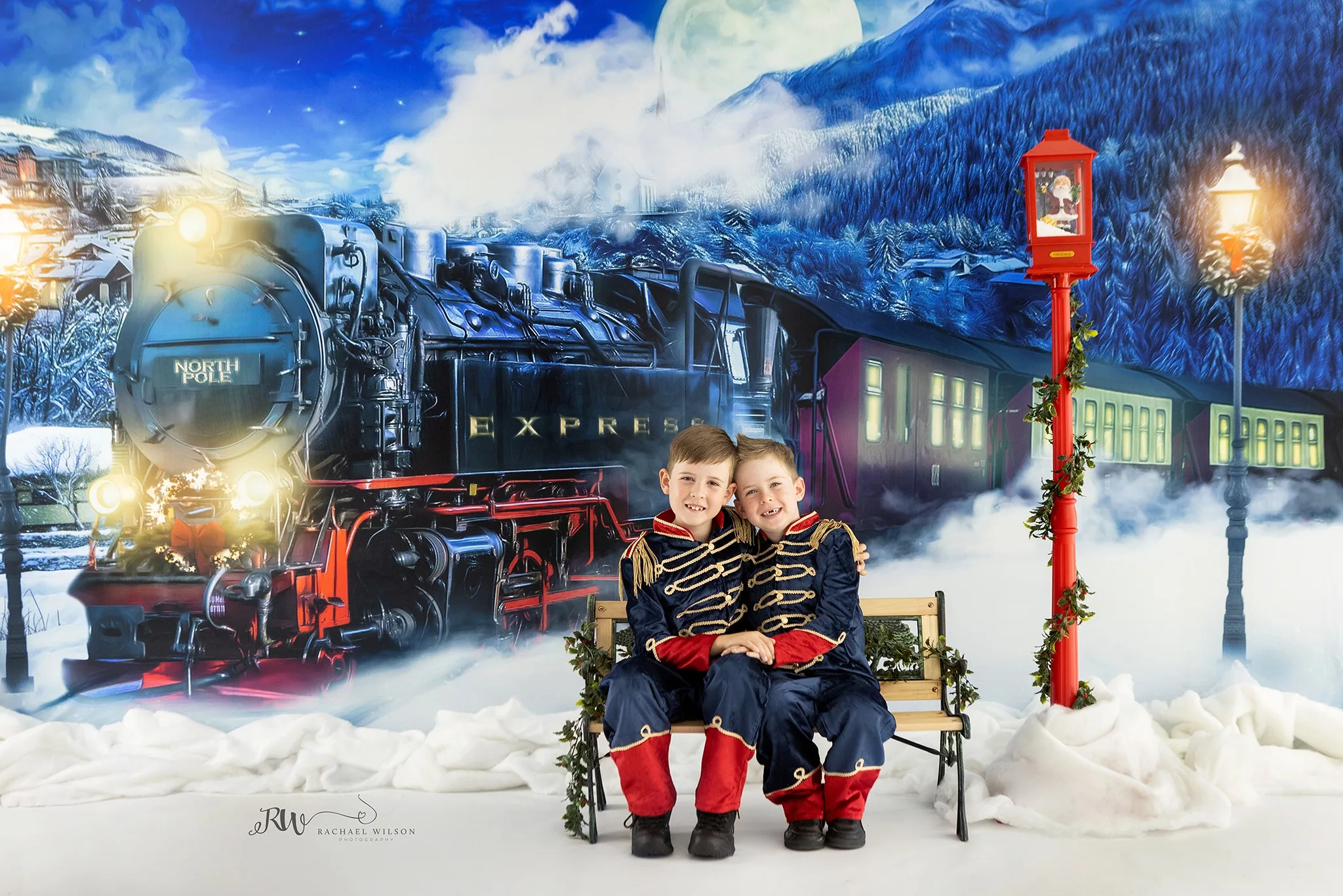 Polar Express Backdrop