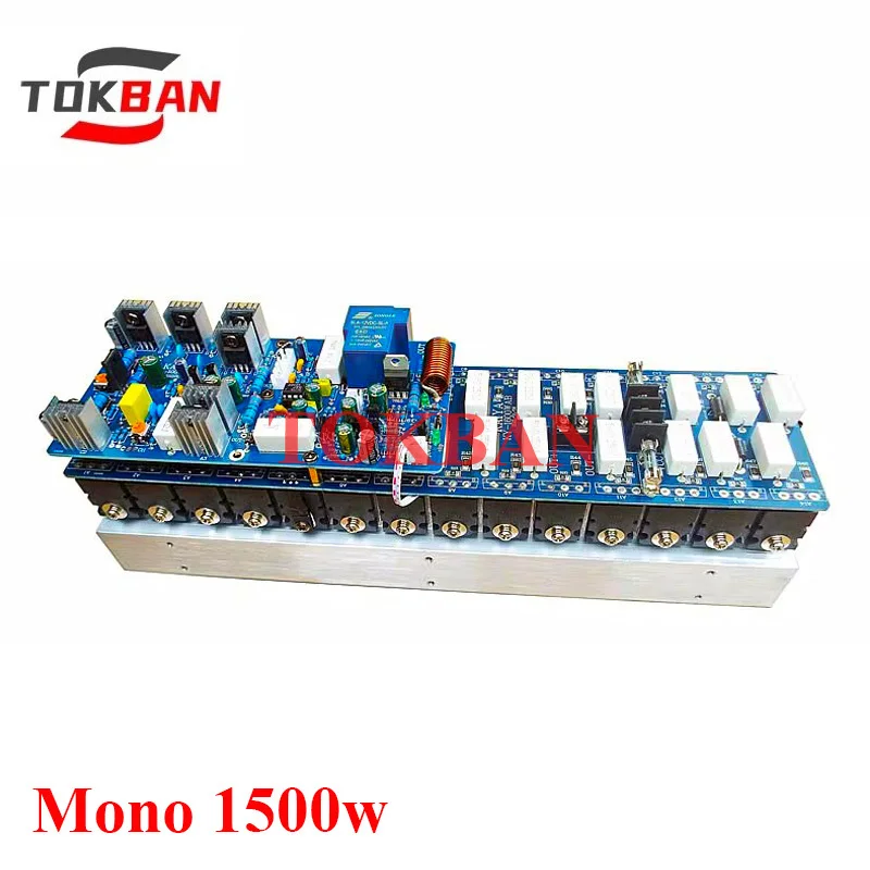 Tokban 1500w Mono Power Amplifier Board High Power A1943/C5200 Low ...