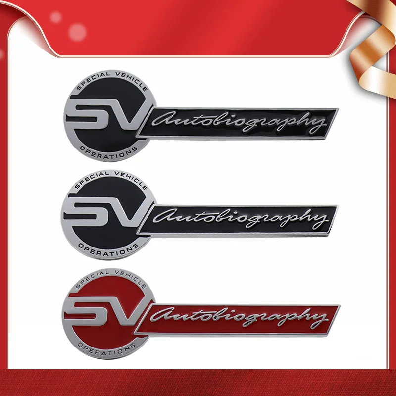3D-Premium-SV-autobiography-for-car-Engine-Hood-Fender-Tail-Rear-Decal ...