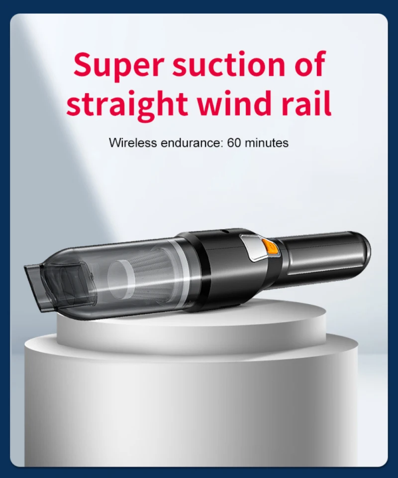 Aspirateur a main,Mini aspirateur sans fil monté sur véhicule pour ...