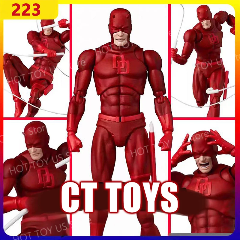 Action Figure Daredevil Mafex 223 Comic Version Original Ct Toys SHF ...