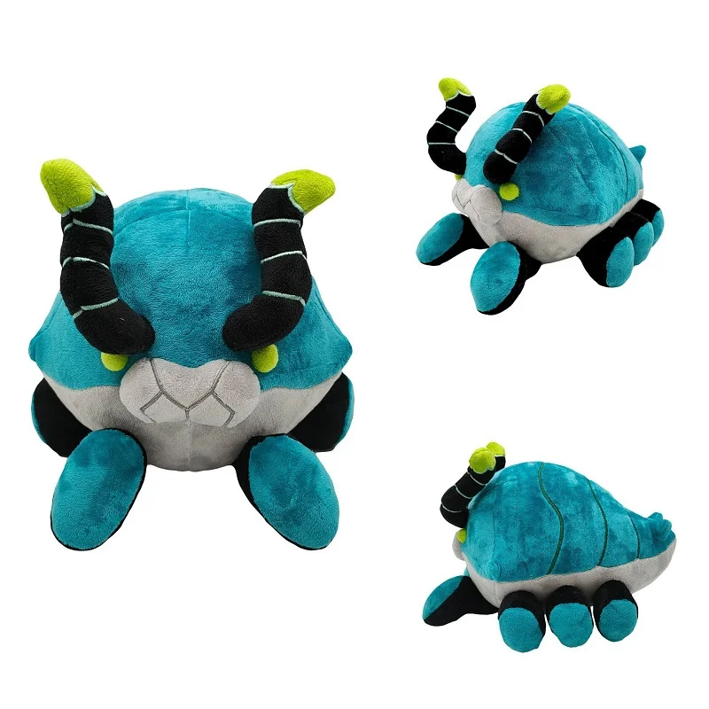 Anime Cartoon Kawaii Doll Scuttle Crab Plush Dolls Green Shell Crab ...