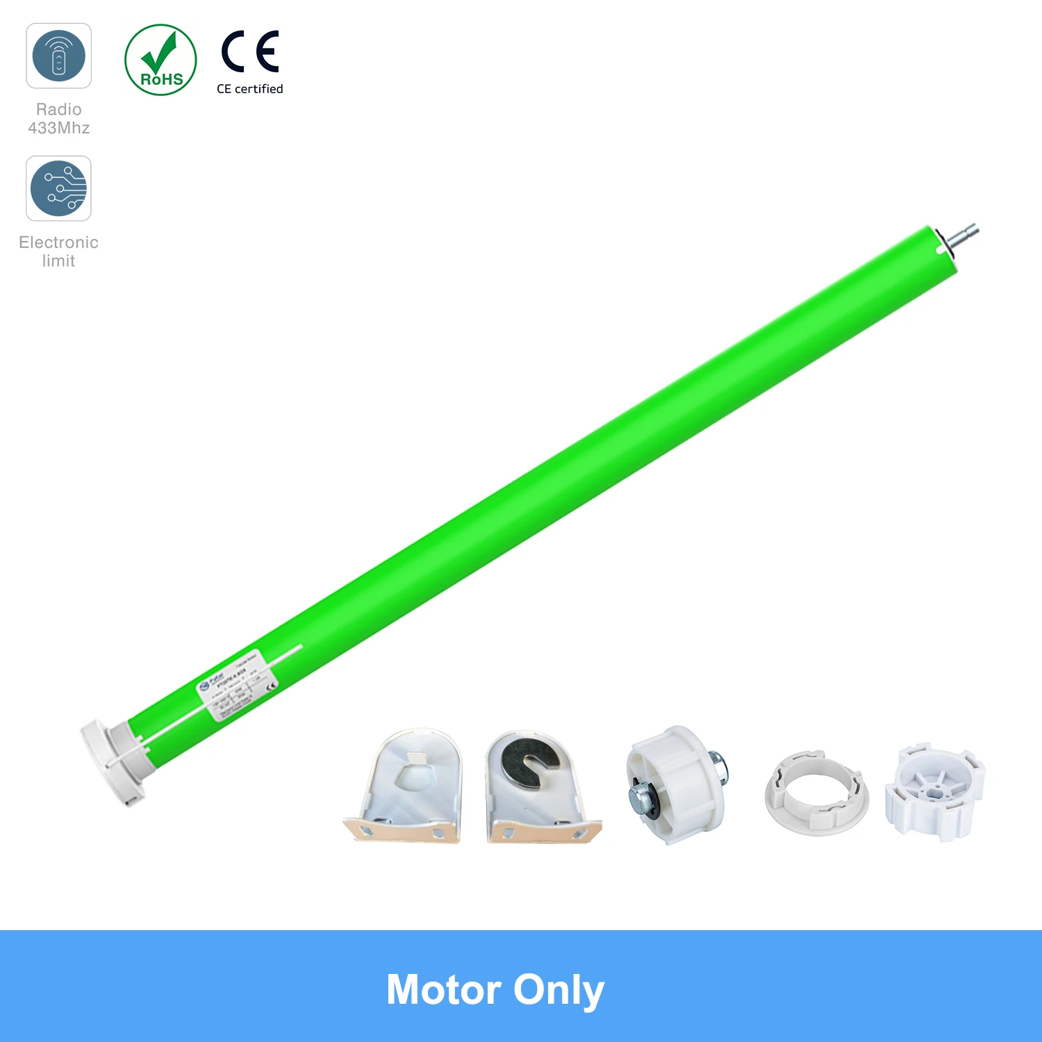 DIY Automatic Roller Blind/Shade Tubular Motor Kit,AC Motors FT25TE ...