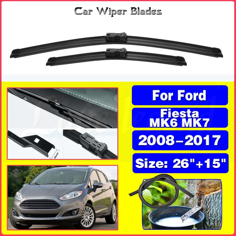 Wiper-LHD-Front-Wiper-Blades-For-Ford-Fiesta-MK6-MK7-in-UK-2008-2017 ...
