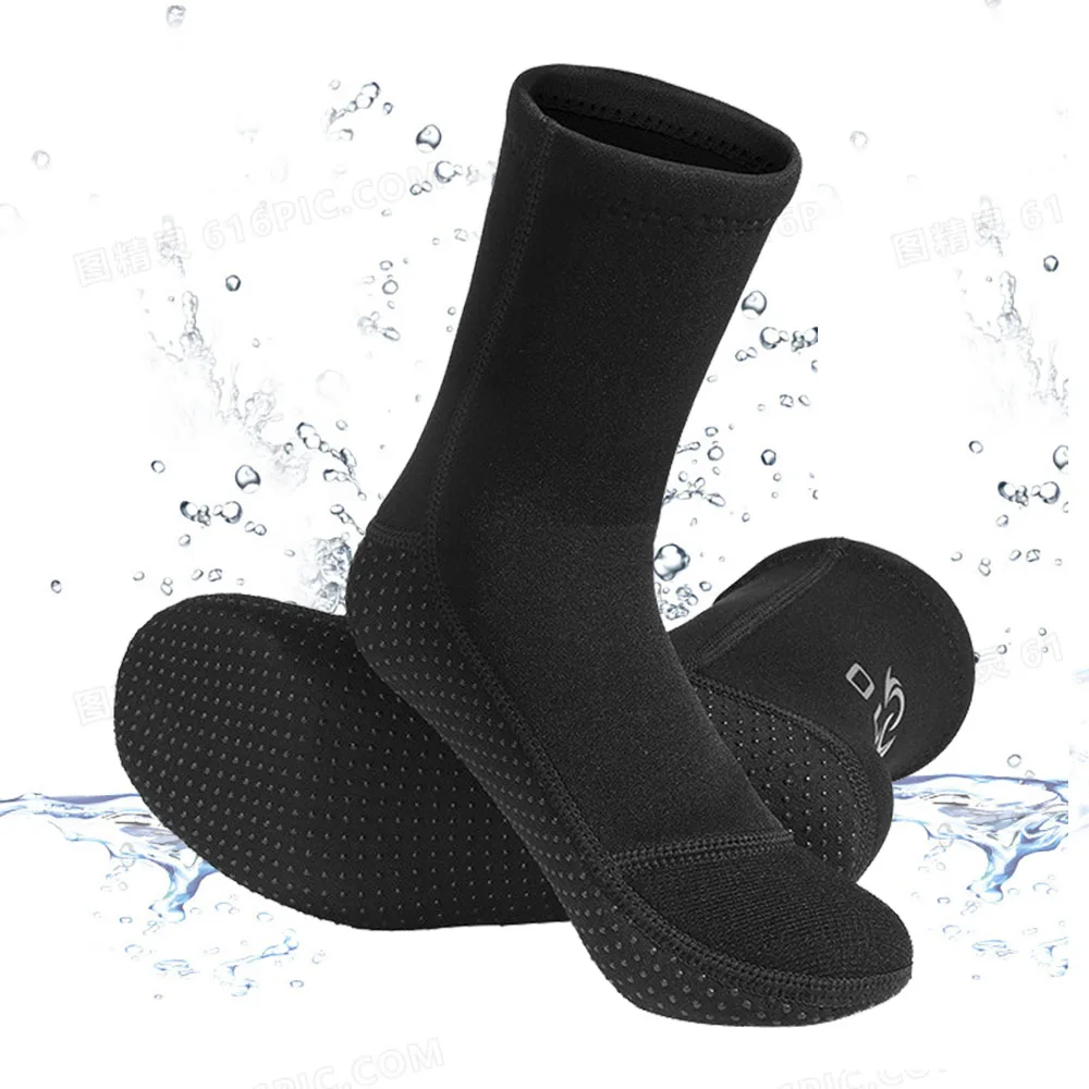 3mm Neoprene Diving Socks Snorkeling Spearfishing Socks Unisex Keep ...
